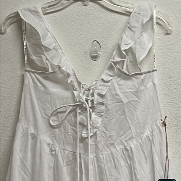 Dresses | True Destinations Resort Wear Sheer Tassles Tiered Dress ...